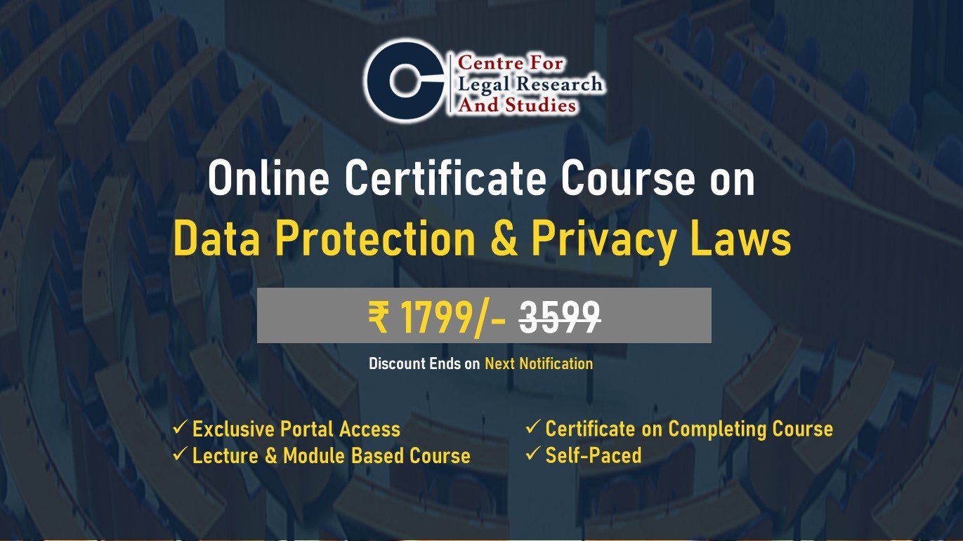 Certificate Course on Data Protection & Privacy Laws - CLRS Academy Learning
